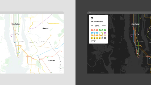 MTA's Live Subway Map is a modern design masterpiece