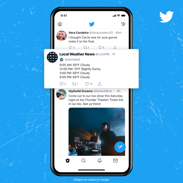 Twitter is starting to label bots and automated accounts