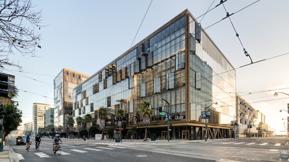 Uber's new HQ has the ultimate office amenity: fresh air