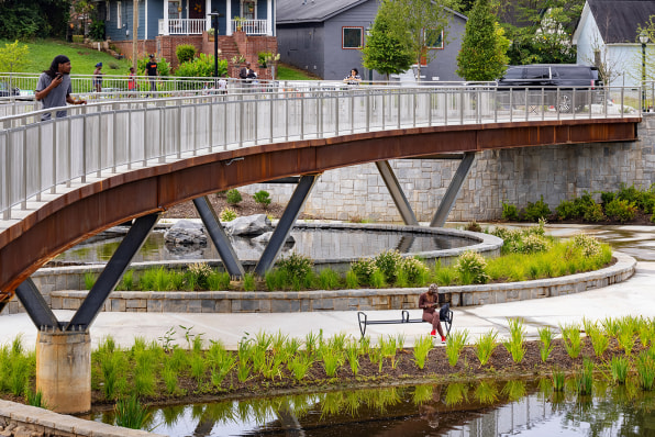 This 16-acre Atlanta park was built to flood