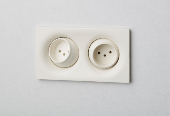 These modernized electric sockets are made from a surprising material: