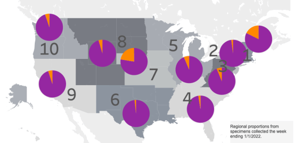 Omicron USA: CDC tracker map shows where variant spreads