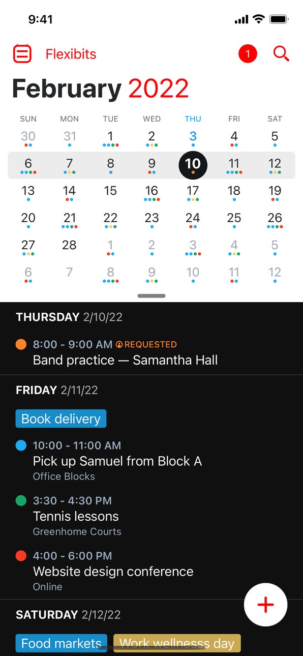 Fantastical calendar app for iOS and Mac adds scheduling