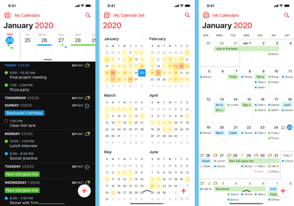 Fantastical calendar app for iOS and Mac adds scheduling