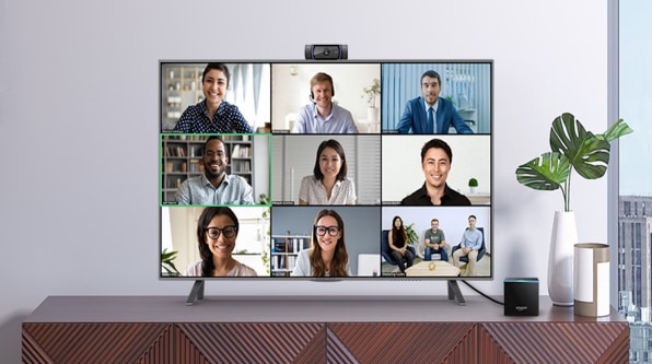 How to video chat through your TV on Zoom and Google Meet