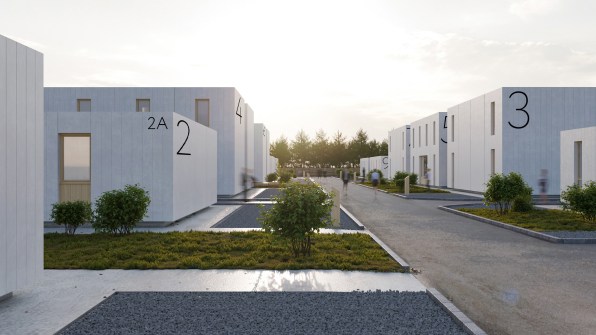 These Kyiv-based architects designed new modular shelters for Ukrainia