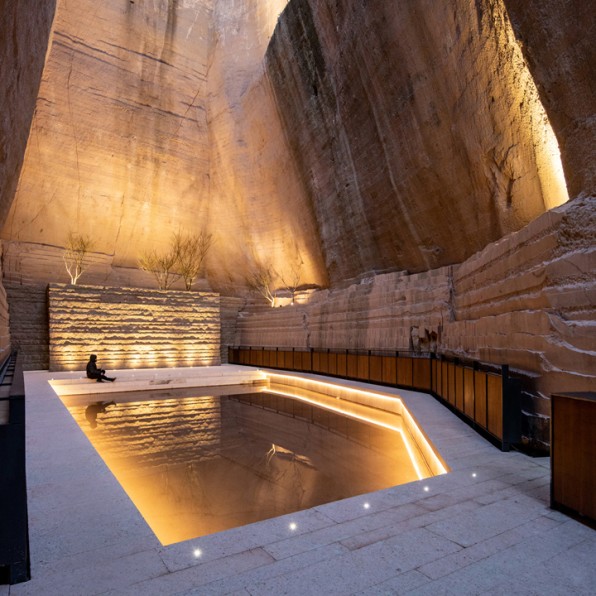 How three abandoned quarries in rural China were transformed into stun