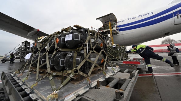 As Russia bombards Ukraine, it's a battle between two supply chains