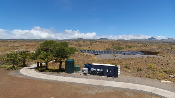 Meet the world's first ocean-assisted carbon removal plant