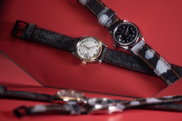 This gorgeous leather is made from the hide of a wildly predatory fish