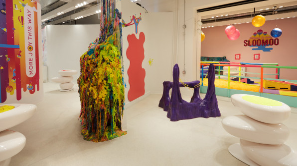 Slime-centric Sloomoo Institute is part play space part mental escape