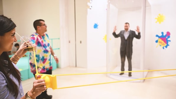 Slime-centric Sloomoo Institute is part play space part mental escape