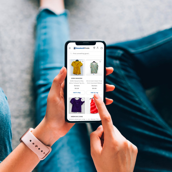 Goodwill is launching an e-commerce platform for online thrifting