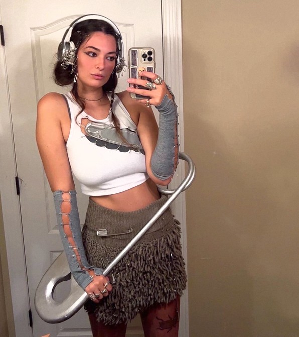 Tik Tok star Myra Magdalen's viral fashion sense