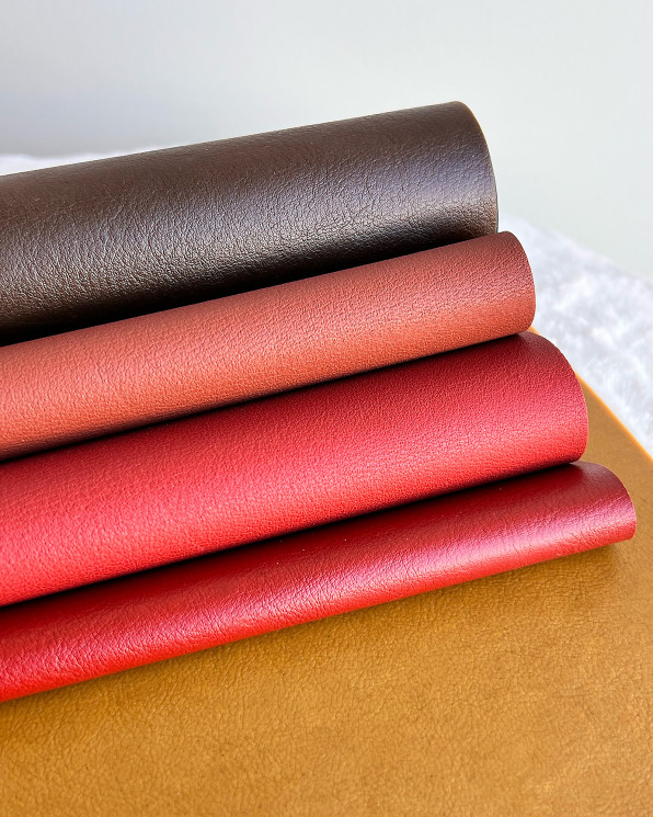 Flowers, rubber, and even rocks—this vegan leather blends biomaterials