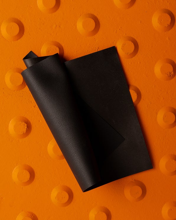 Flowers, rubber, and even rocks—this vegan leather blends biomaterials