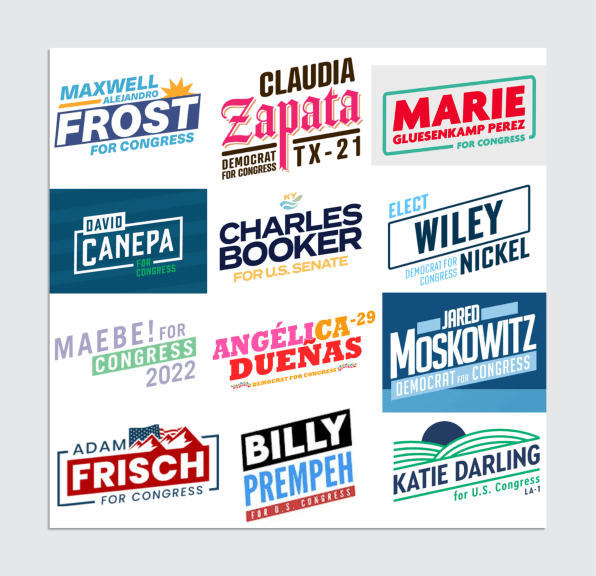 Midterm election candidates are still copying the branding of Donald T