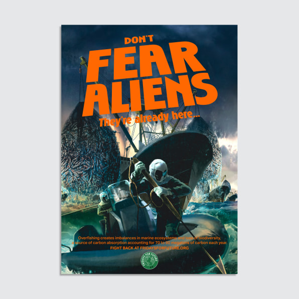 'The aliens are already here': A new campaign urges people to fear th