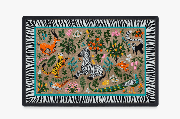 Iris Apfel designed a line of rugs for Ruggable