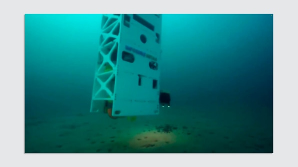 This massive robot is designed to harvest EV metals from the ocean. Bu