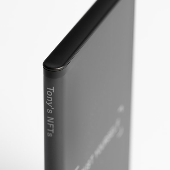 This new crypto wallet device has the iPod in its DNA