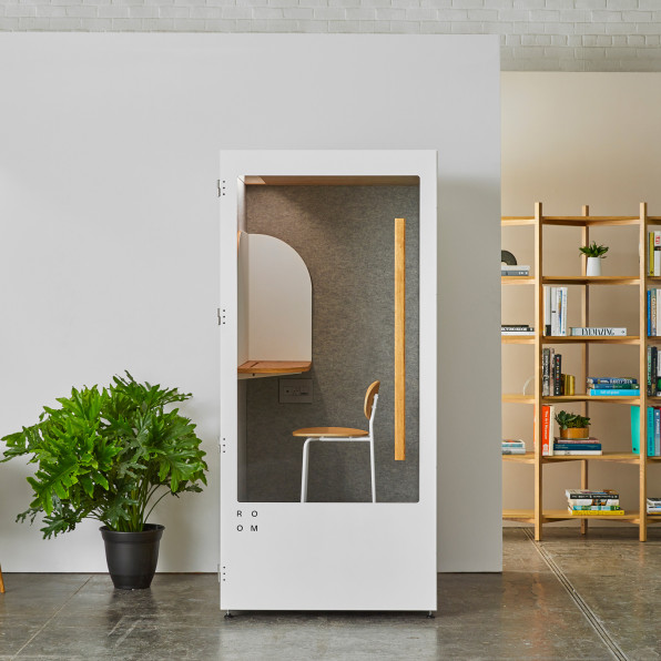 Zoom rooms became part of the office landscape this year