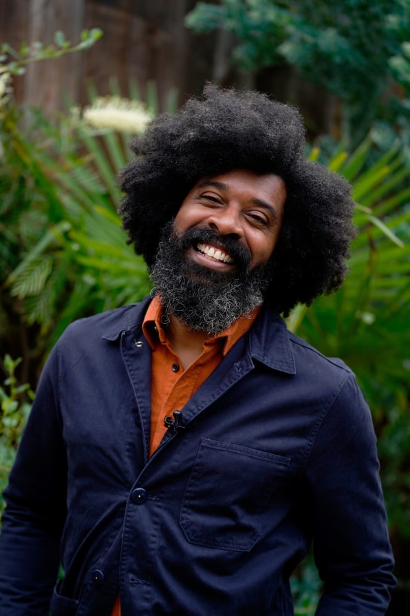 How George McCalman designs Blackity-Black cultural artifacts