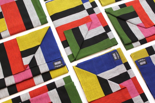 Patterned textiles from DittoHouse are designed with respect in mind
