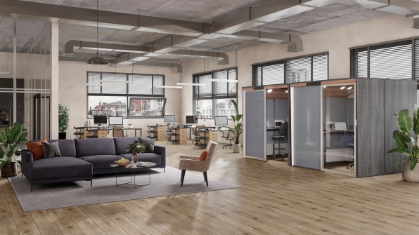 Zoom rooms became part of the office landscape this year