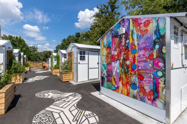 Birmingham sets up micro shelters for its chronically homeless populat