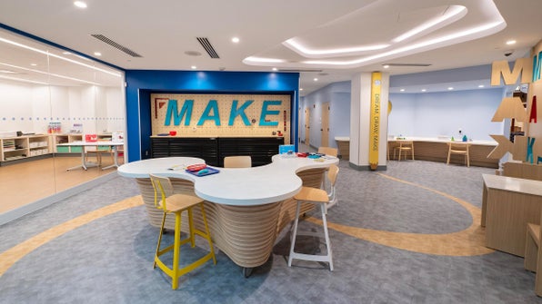 St. Jude's new hospital space is designed for the downtime between chi