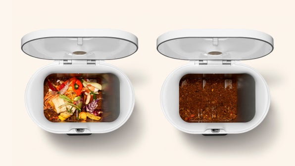 Nest's cofounder just designed the world's fanciest bin for food scrap