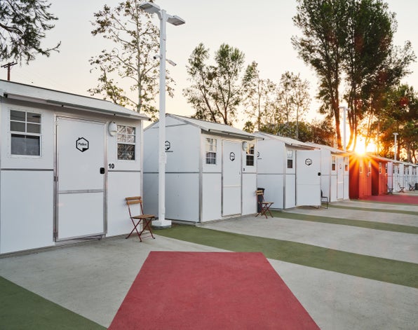 Birmingham sets up micro shelters for its chronically homeless populat