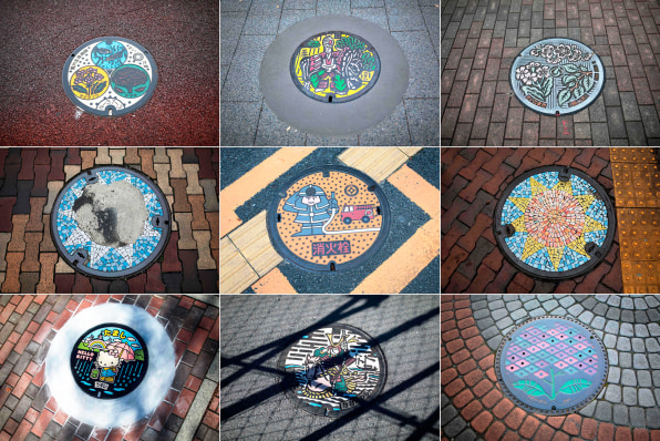 Japanese manhole covers are works of art. Here's how they're made