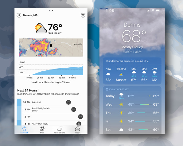 Apple Weather is still worse than the app it assimilated