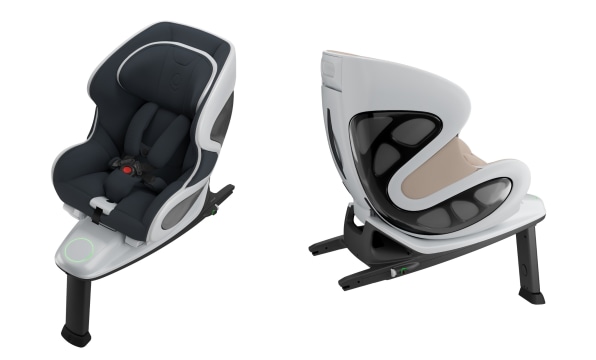 Babyark's car seat combines military-grade technology and Ferrari aest