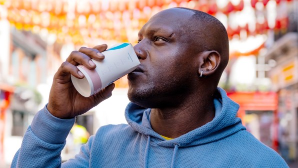 Goo Cup's foldable coffee cup eliminates the plastic lid entirely