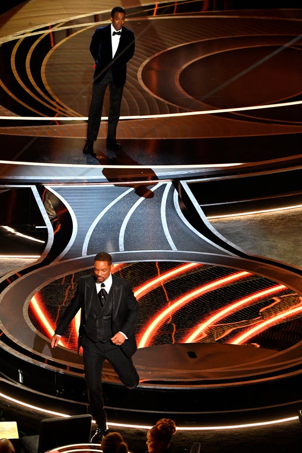 How the Oscars designed its post-slap stage