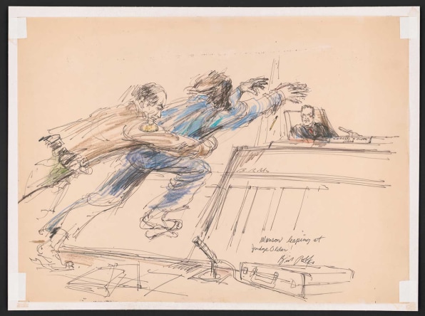 13 Courtroom Drawings That Captured History