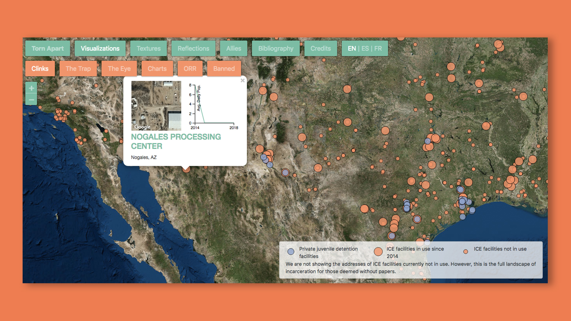 A shocking map of America's vast "immigrant detention machine" - Fast ...